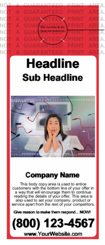 Mini Internet Red Door Hanger